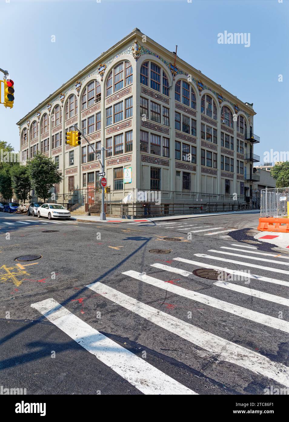 Lavish polychrome terra cotta and brick trim landmark Thompson Water ...