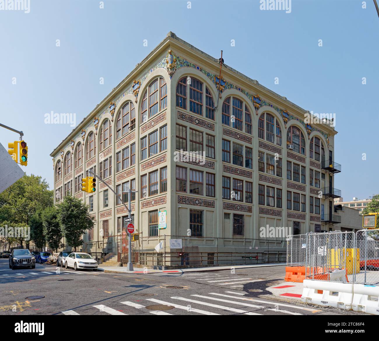 Lavish polychrome terra cotta and brick trim landmark Thompson Water ...