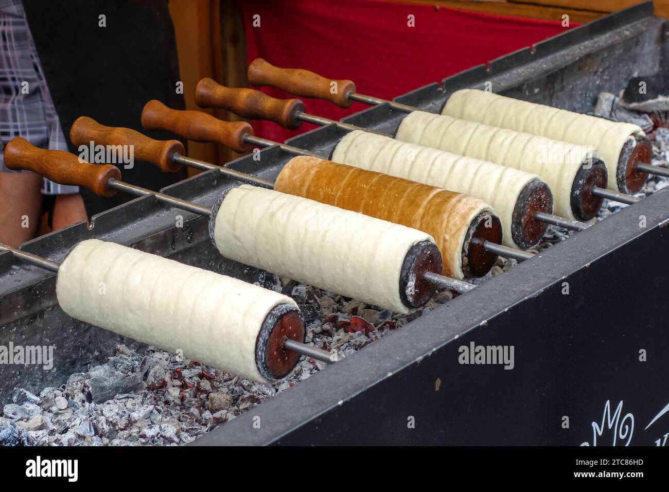 Potato food stall in hi-res stock photography and images - Alamy