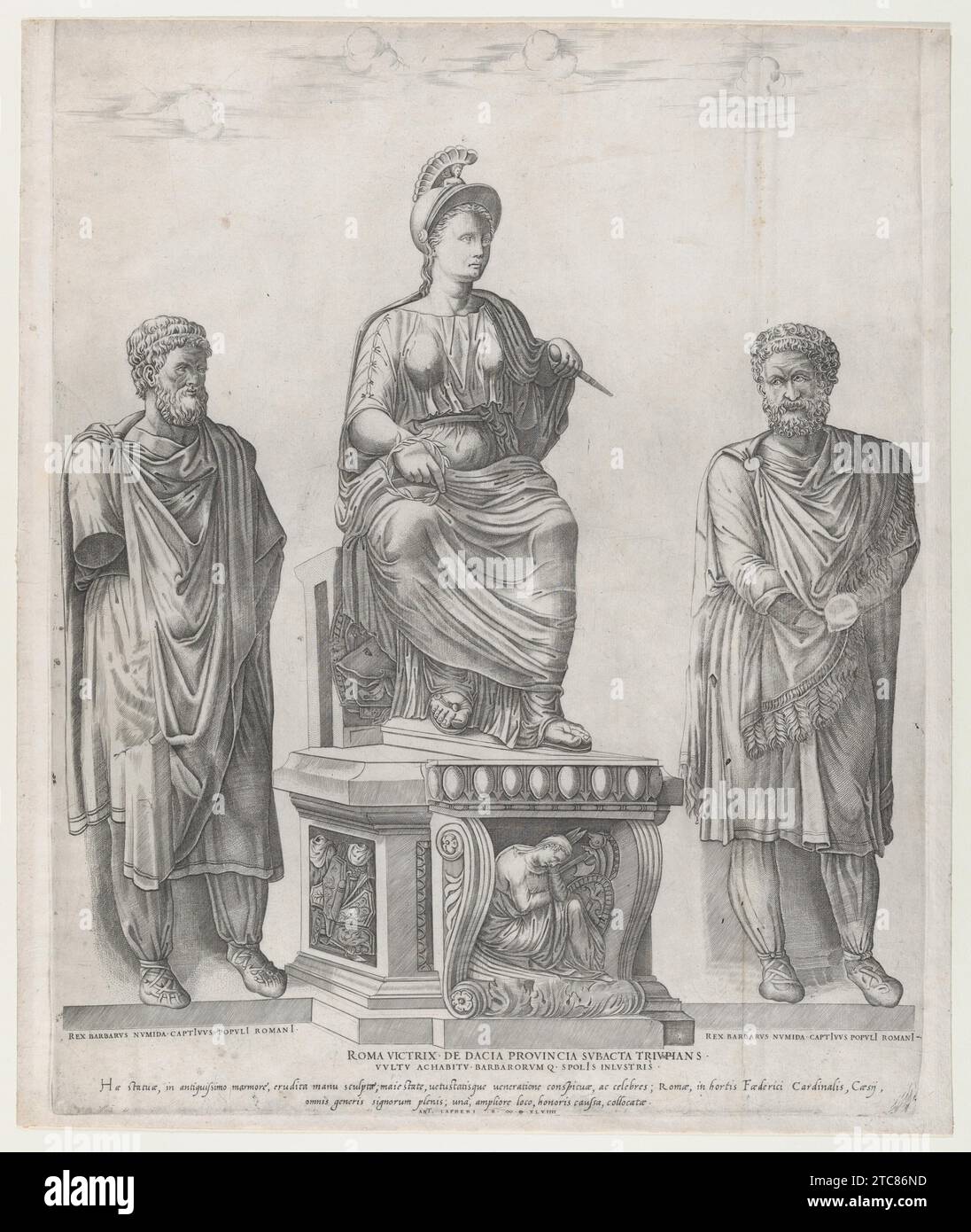 Roma Victrix, from "Speculum Romanae Magnificentiae" 1941 by Nicolas ...