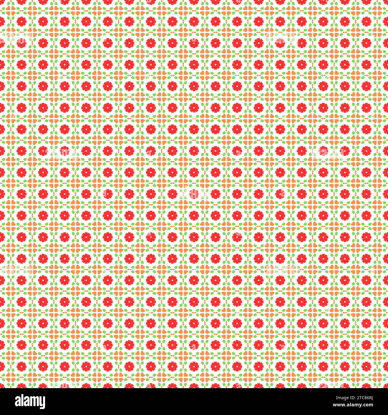 An illustration of tiled surface with seamless patterns Stock Photo - Alamy