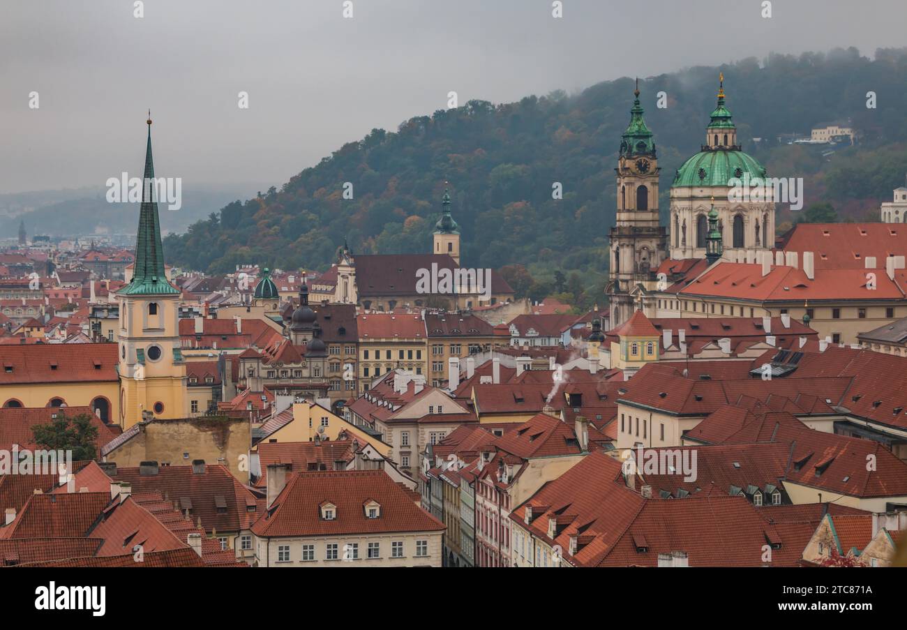 A picture of the Mala Strana district, in Prague Stock Photo - Alamy