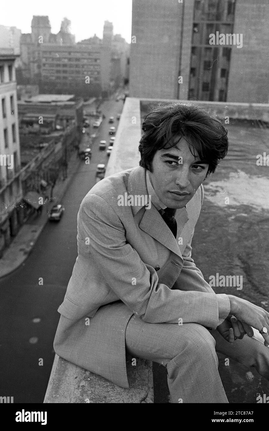 Sandro (Roberto Sánchez Ocampo), Argentine actor, rock and roll and ...