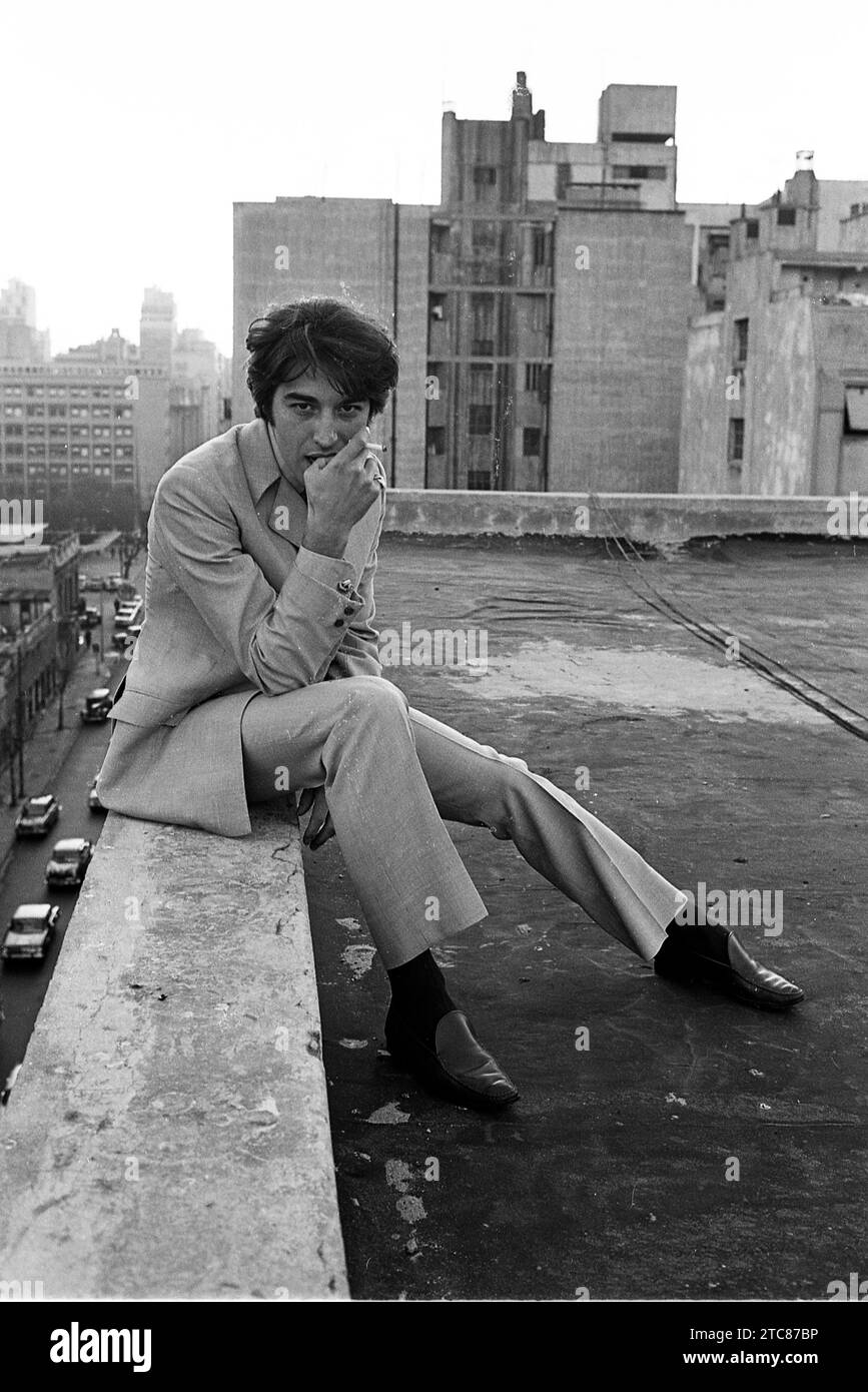 Sandro (Roberto Sánchez Ocampo), Argentine actor, rock and roll and ...