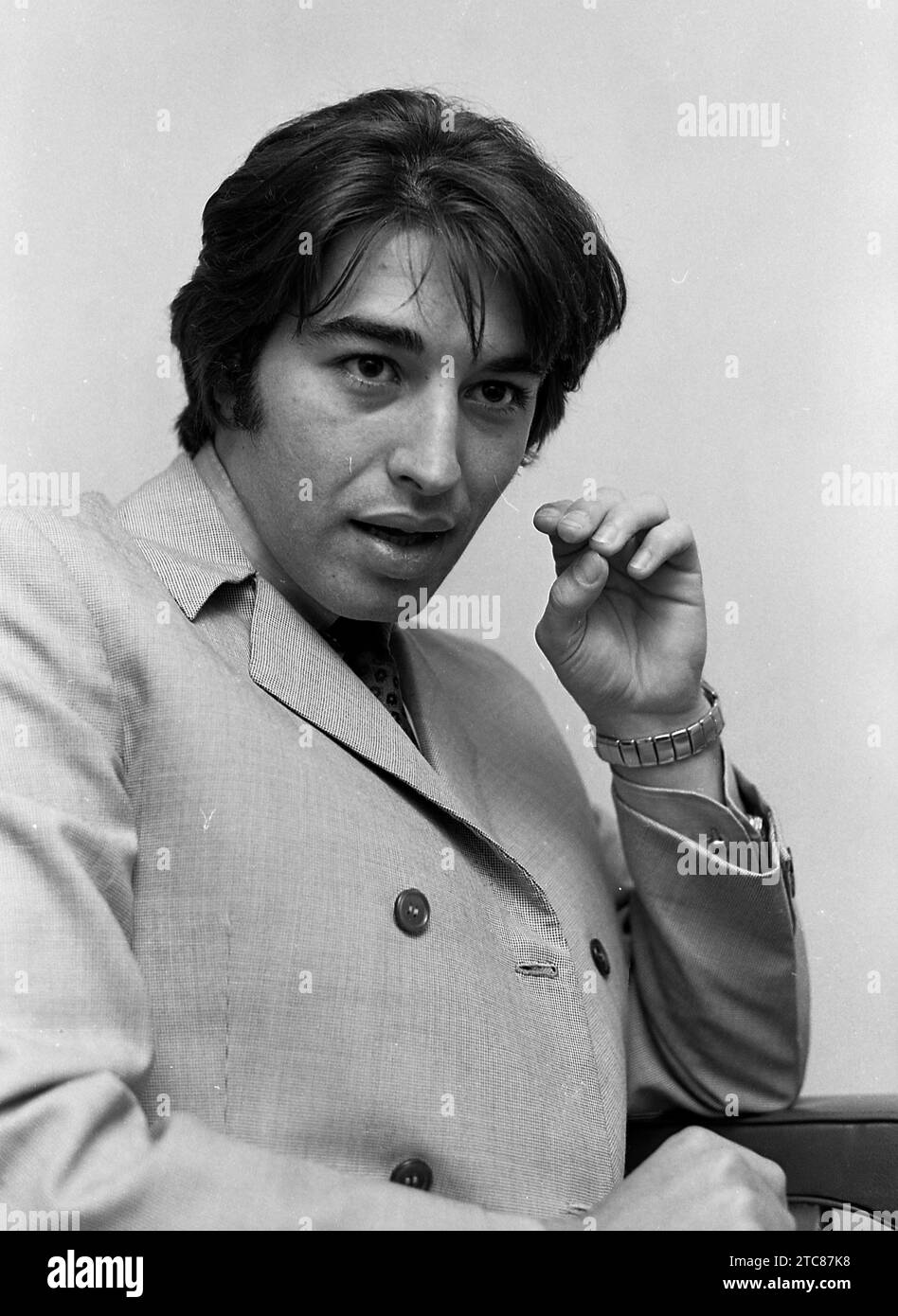 Sandro (Roberto Sánchez Ocampo), Argentine actor, rock and roll and ...