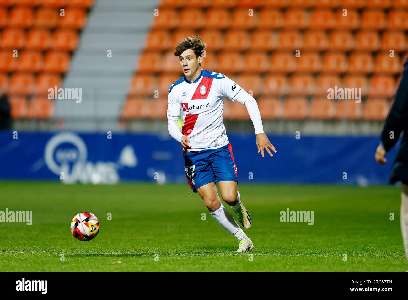 Majadahonda, Spain. 10th Dec, 2023. Rodrigo Abajas (RayoMajadahonda ...