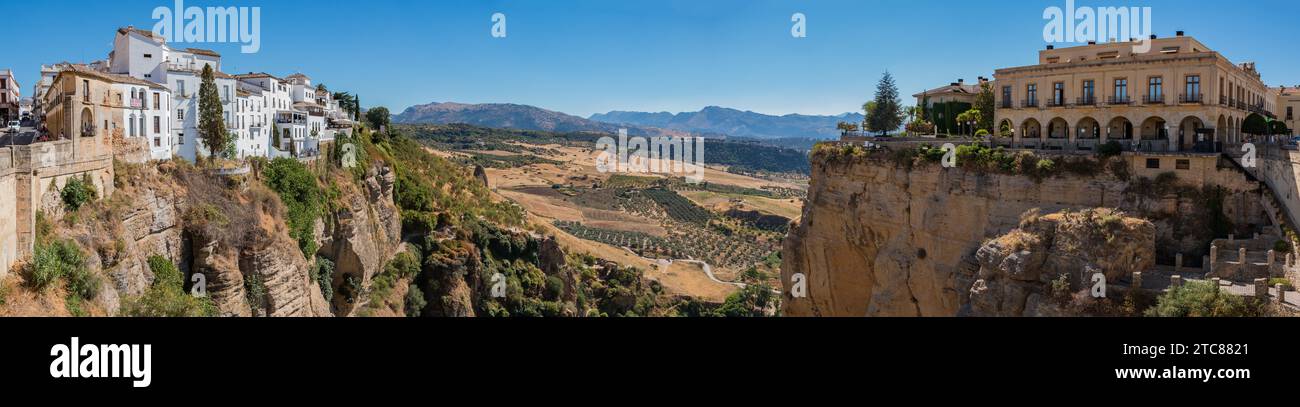 Ronda and surrounding landscape hi-res stock photography and images - Alamy
