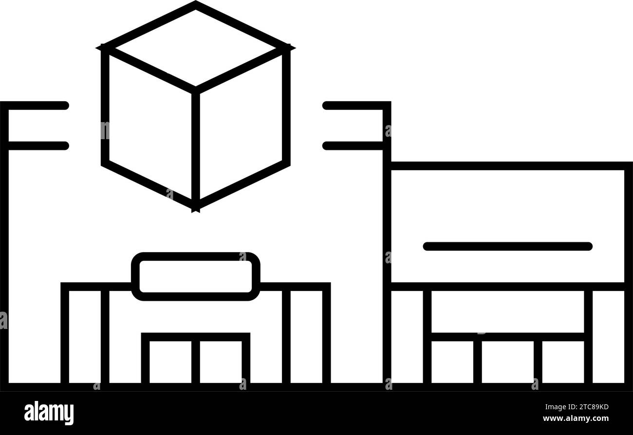 Big basket building Stock Vector Images - Alamy