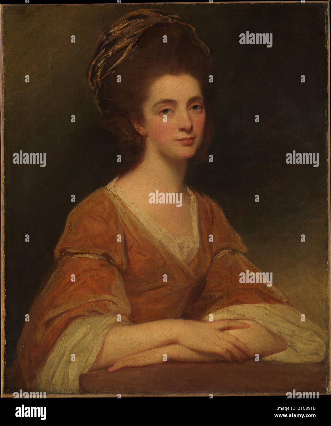 Mrs. Charles Frederick (Martha Rigden, died 1794) 1945 by George Romney ...