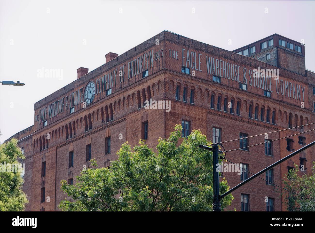 Eagle Warehouse & Storage, built on the site of the Brooklyn Eagle ...