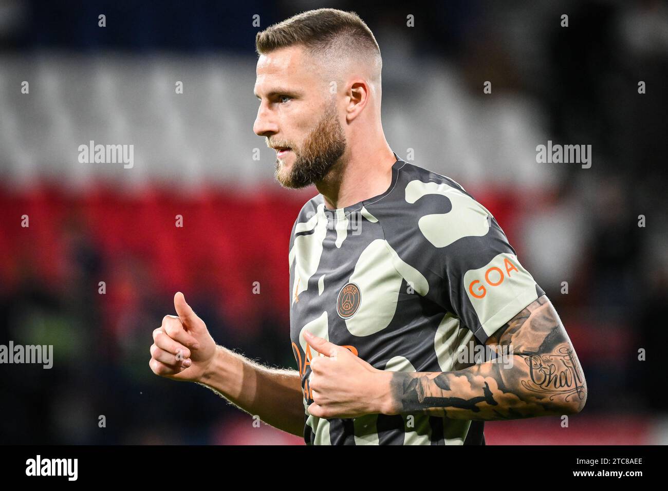 Milan SKRINIAR of PSG during the UEFA Champions League, Group F ...