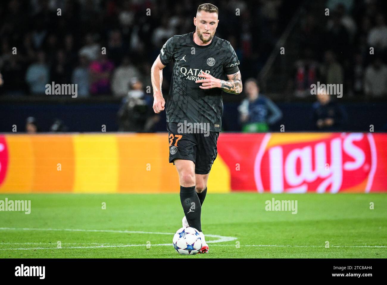 Milan SKRINIAR of PSG during the UEFA Champions League, Group F ...