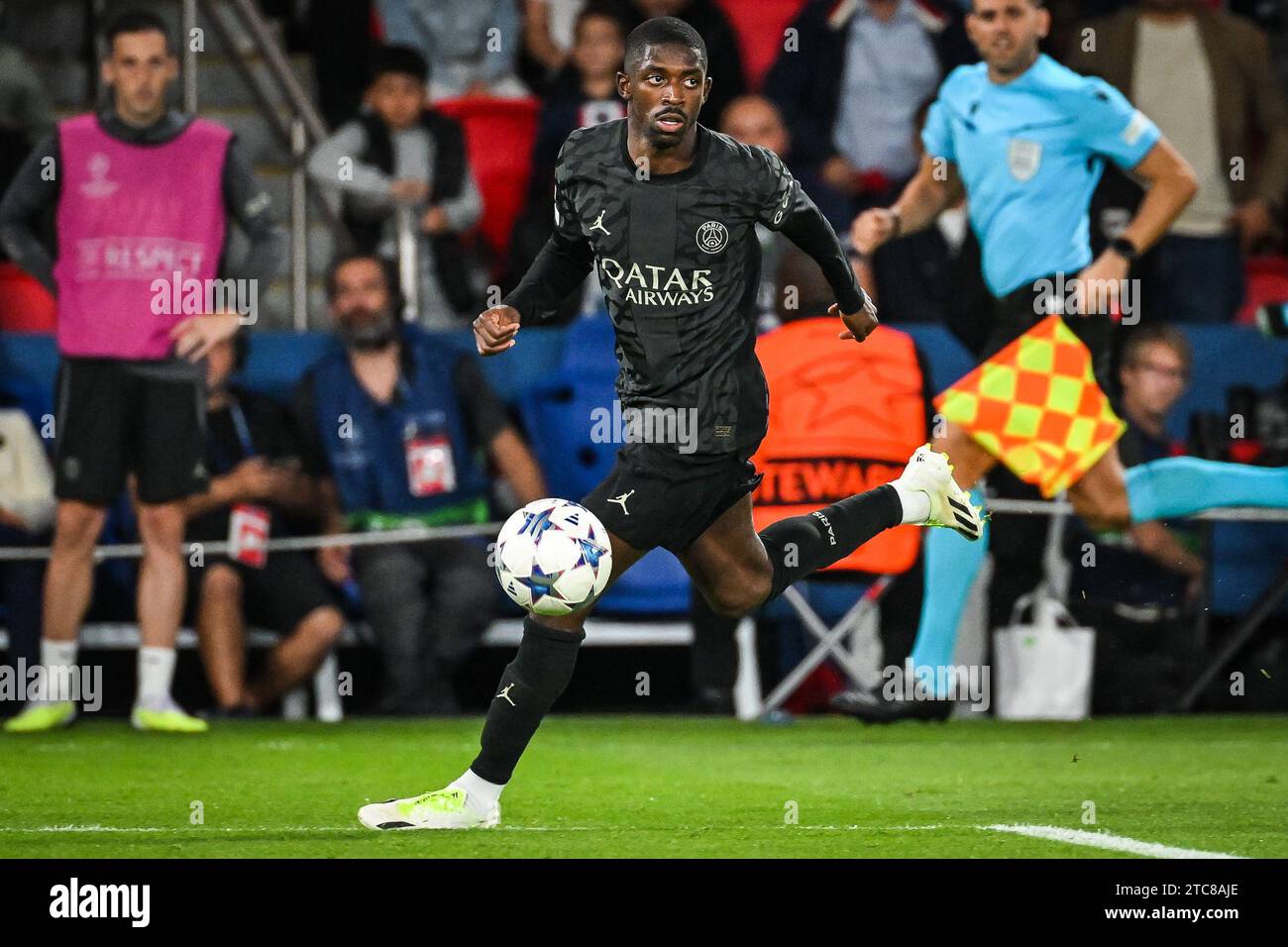 Ousmane DEMBELE of PSG during the UEFA Champions League, Group F ...