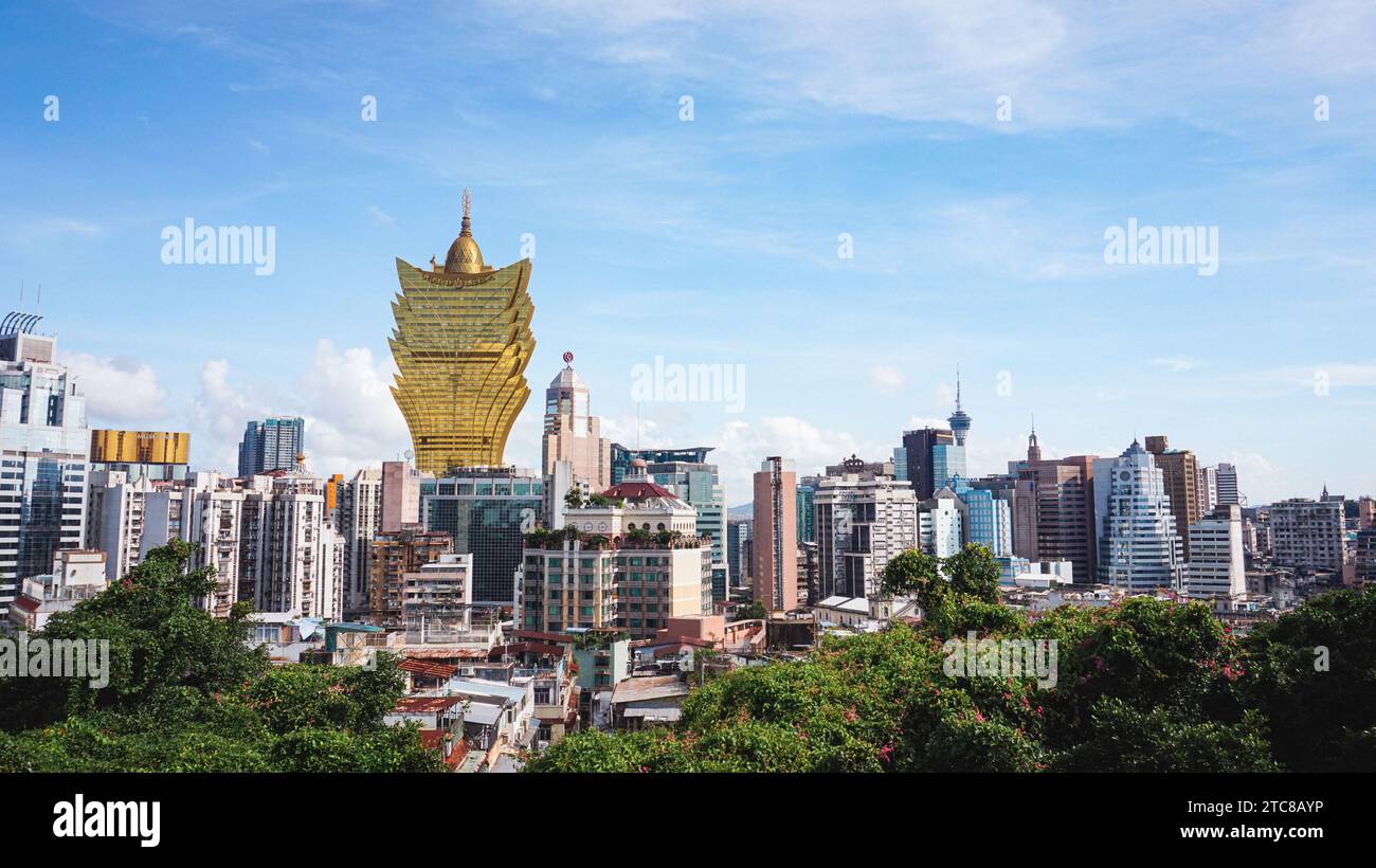 A fresh scenery in Macau,China Stock Photo - Alamy
