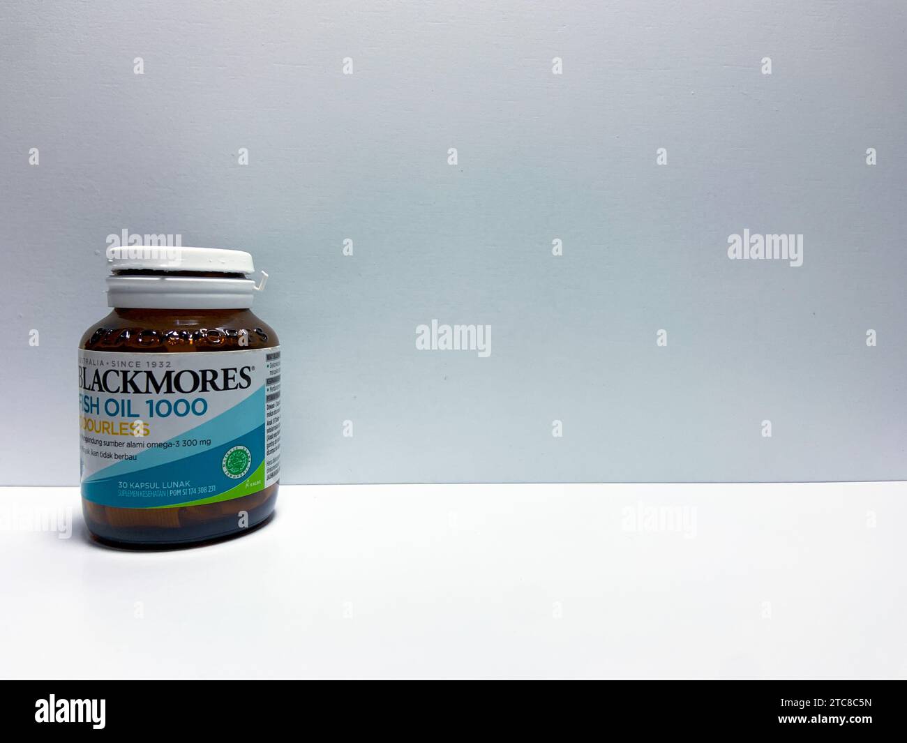 Blackmores Fish Oil bottle. (Australia's most trusted brand for health ...