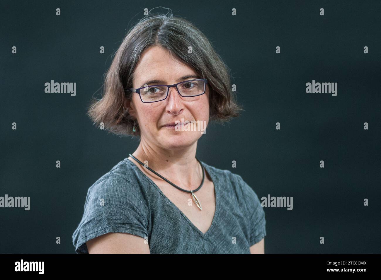 Novelist, travel writer and academic Sarah Moss attends a photocall ...
