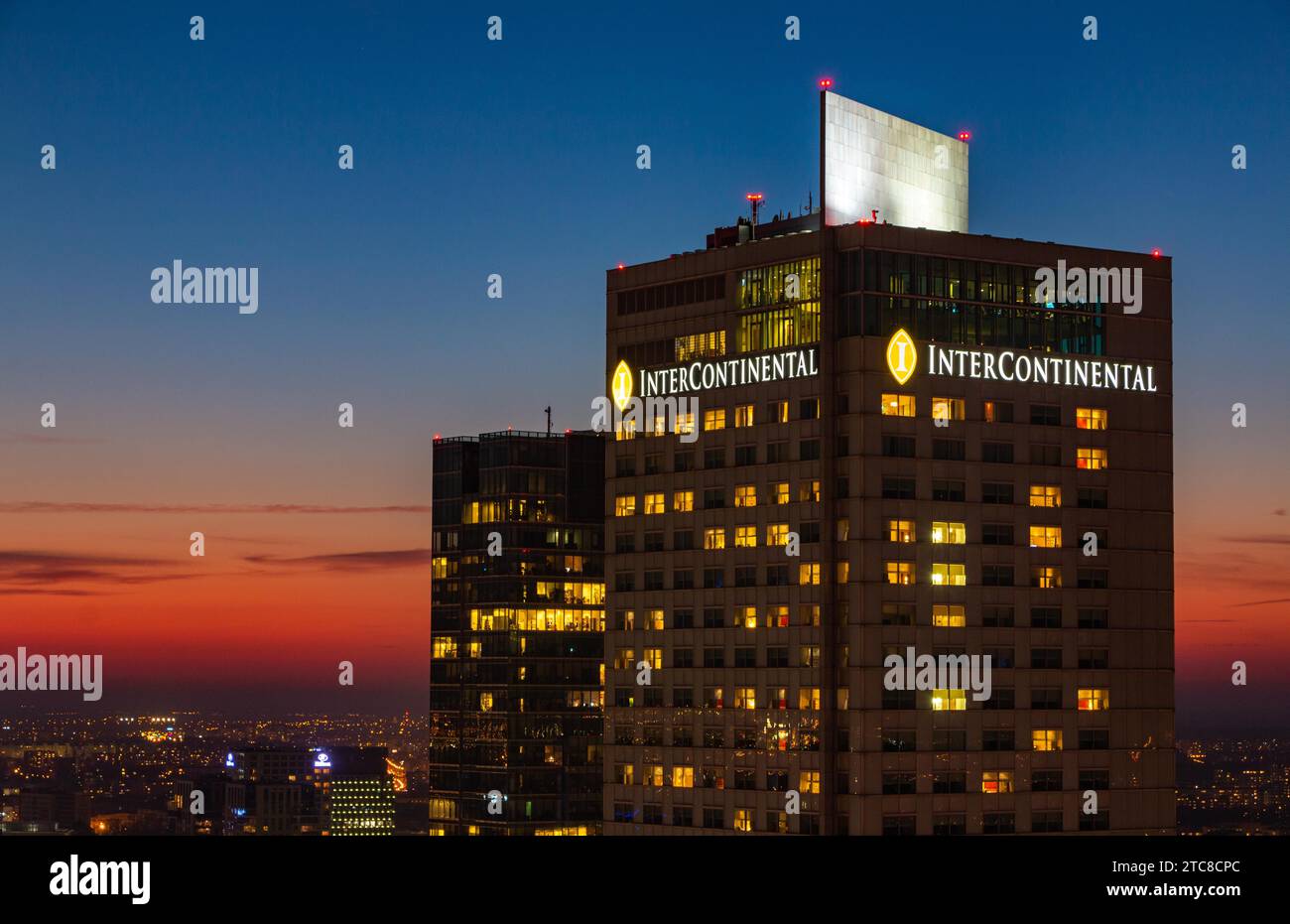 Hotel intercontinental warsaw hi-res stock photography and images - Alamy