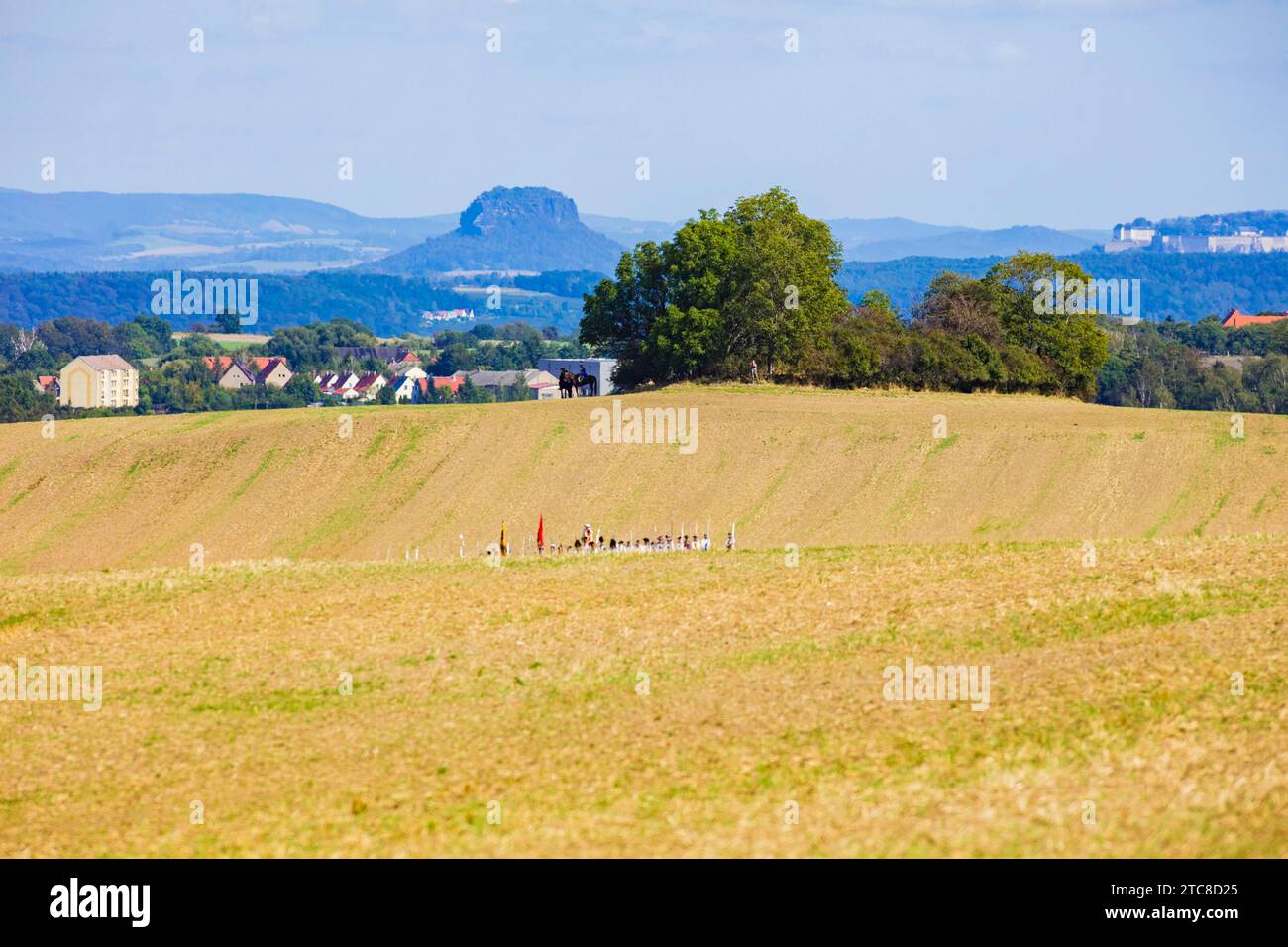 Battle of Maxen Stock Photo - Alamy