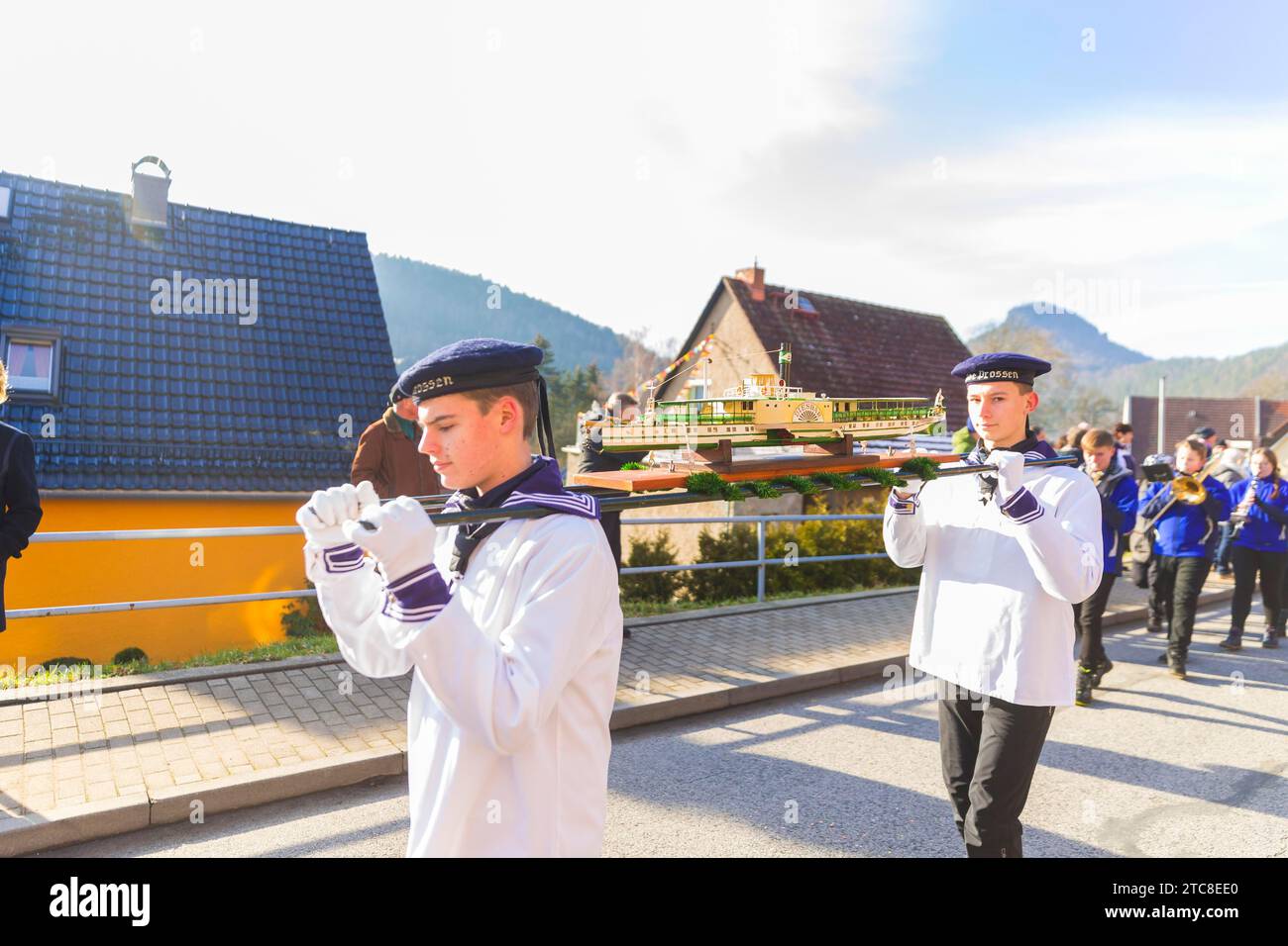 117th Schiffer Carnival in Prossen Stock Photo - Alamy