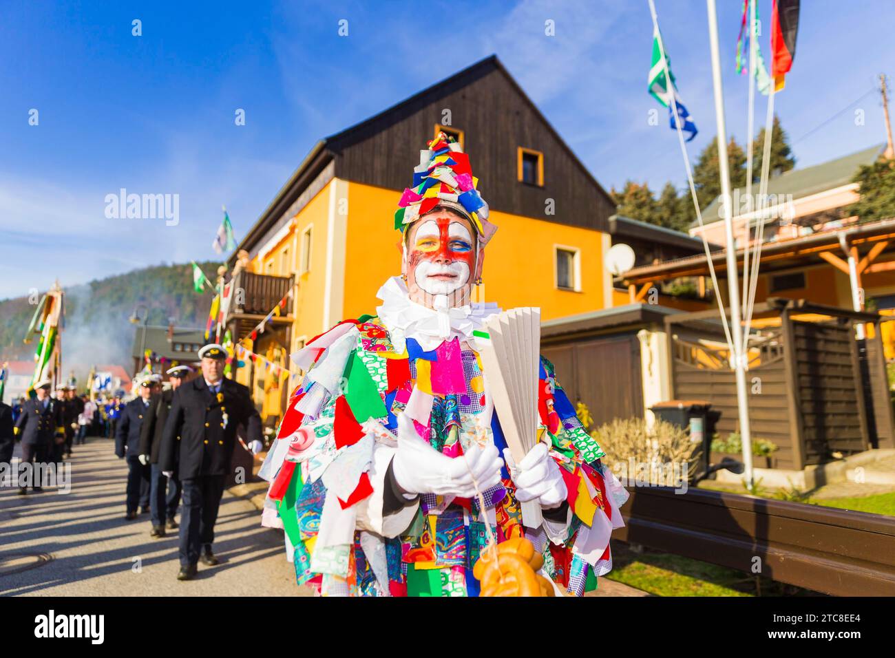 117th Schiffer Carnival in Prossen Stock Photo - Alamy