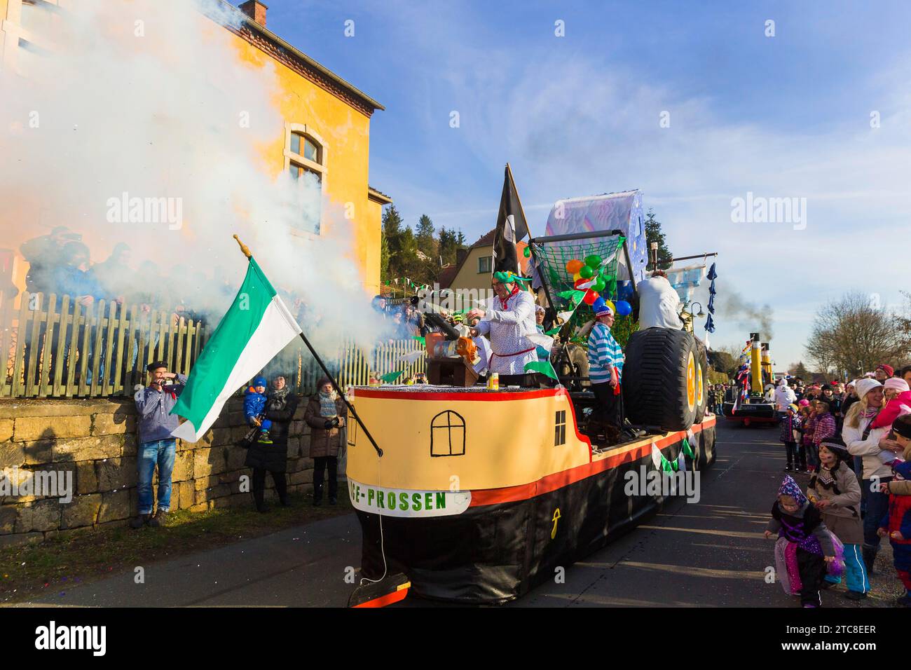 117th Schiffer Carnival in Prossen Stock Photo - Alamy