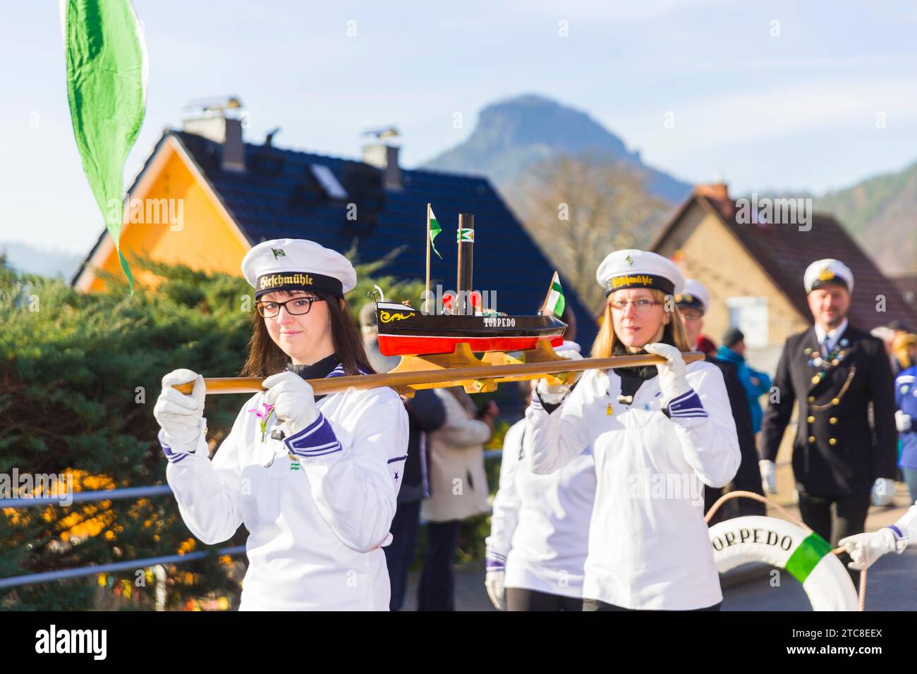 117th Schiffer Carnival in Prossen Stock Photo - Alamy