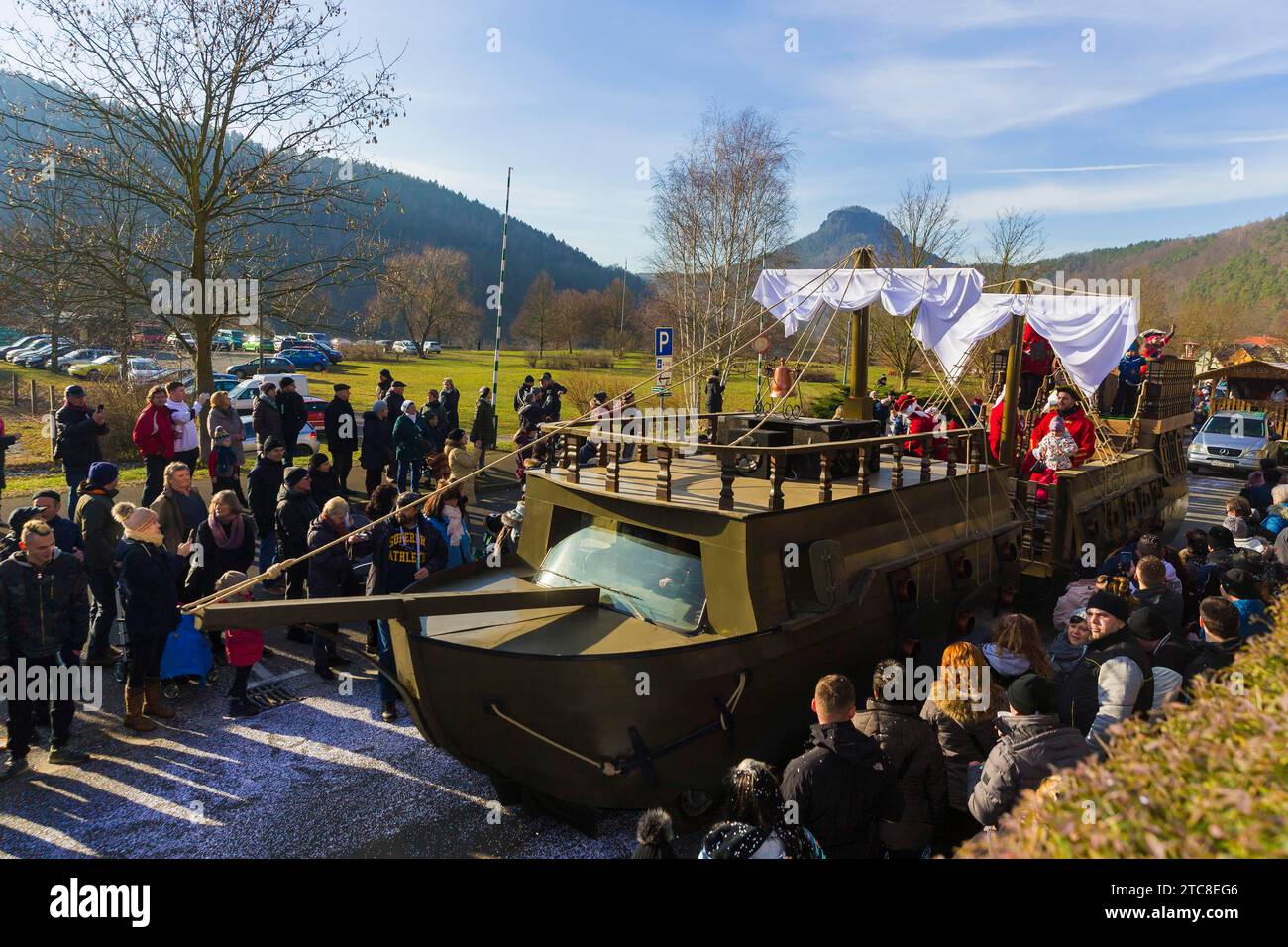 117th Schiffer Carnival in Prossen Stock Photo - Alamy