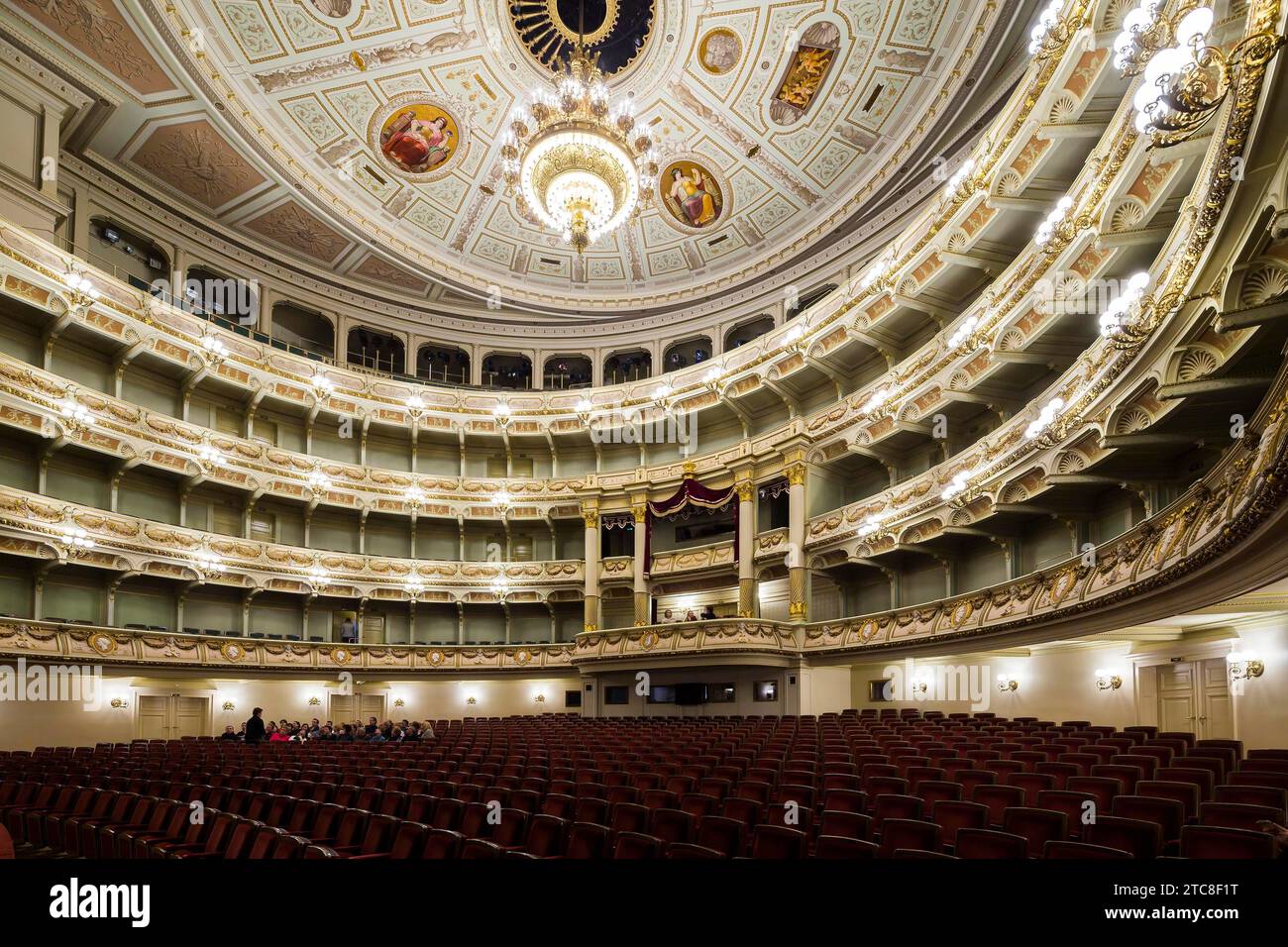 Semper Opera Auditorium Stock Photo - Alamy