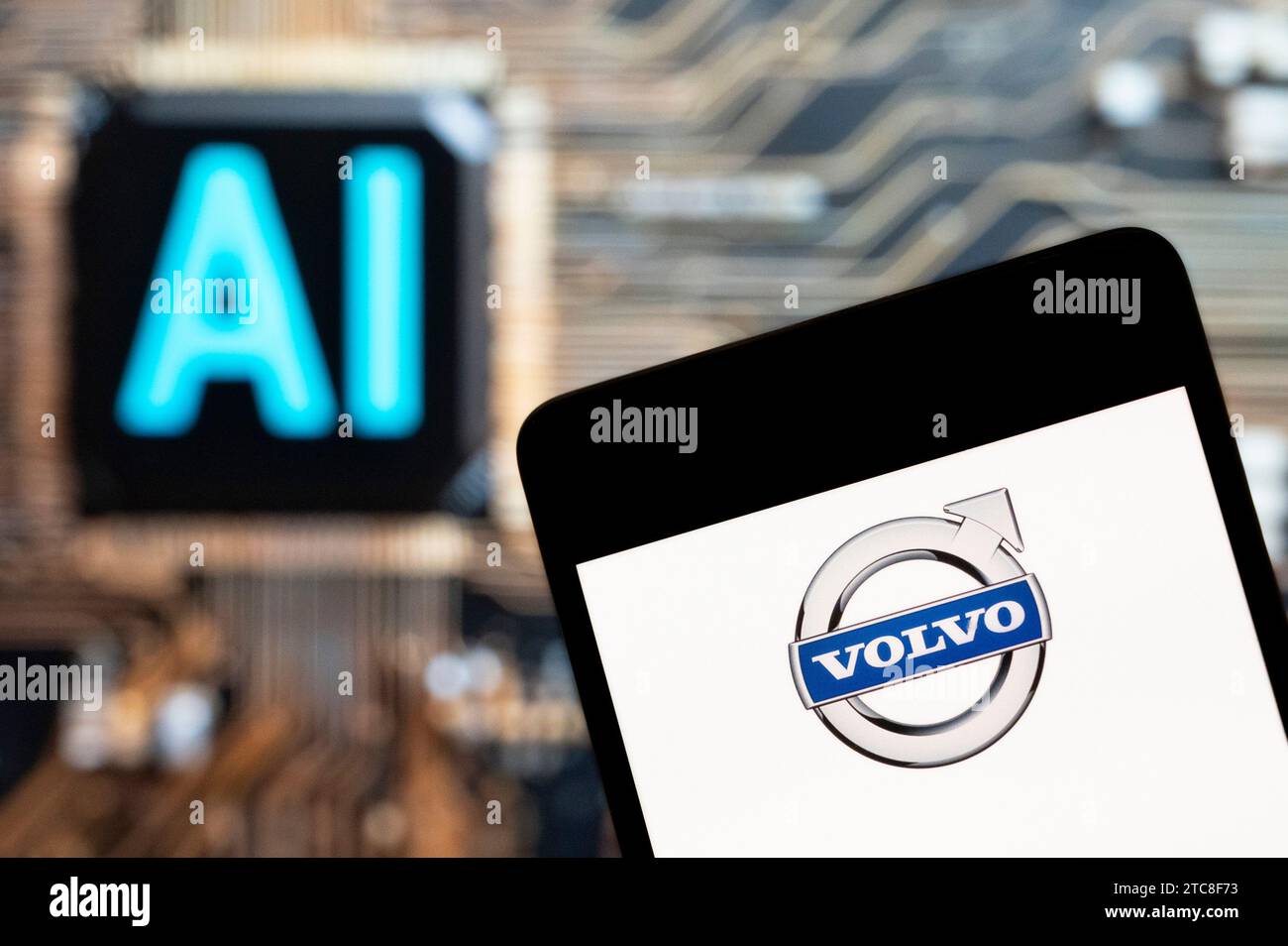 China. 10th Nov, 2023. In this photo illustration, the Swedish ...