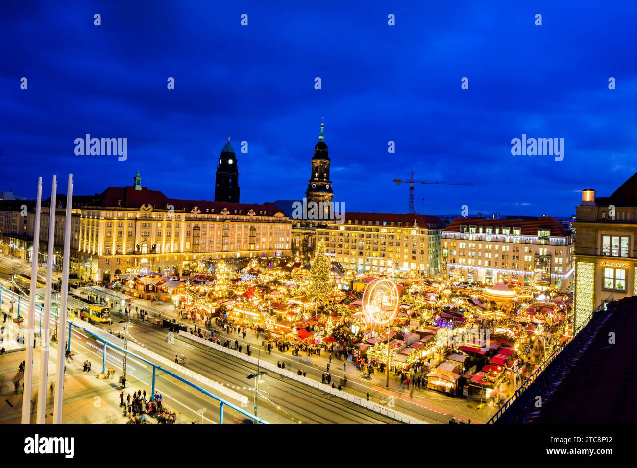 The Dresden Striezelmarkt, which has been held since 1434, is the ...