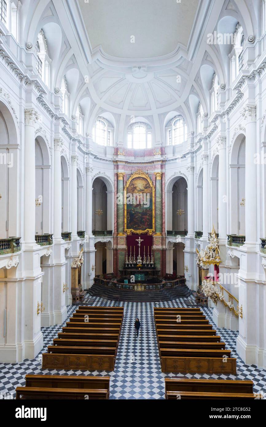 Catholic Court Church in Dresden Stock Photo - Alamy