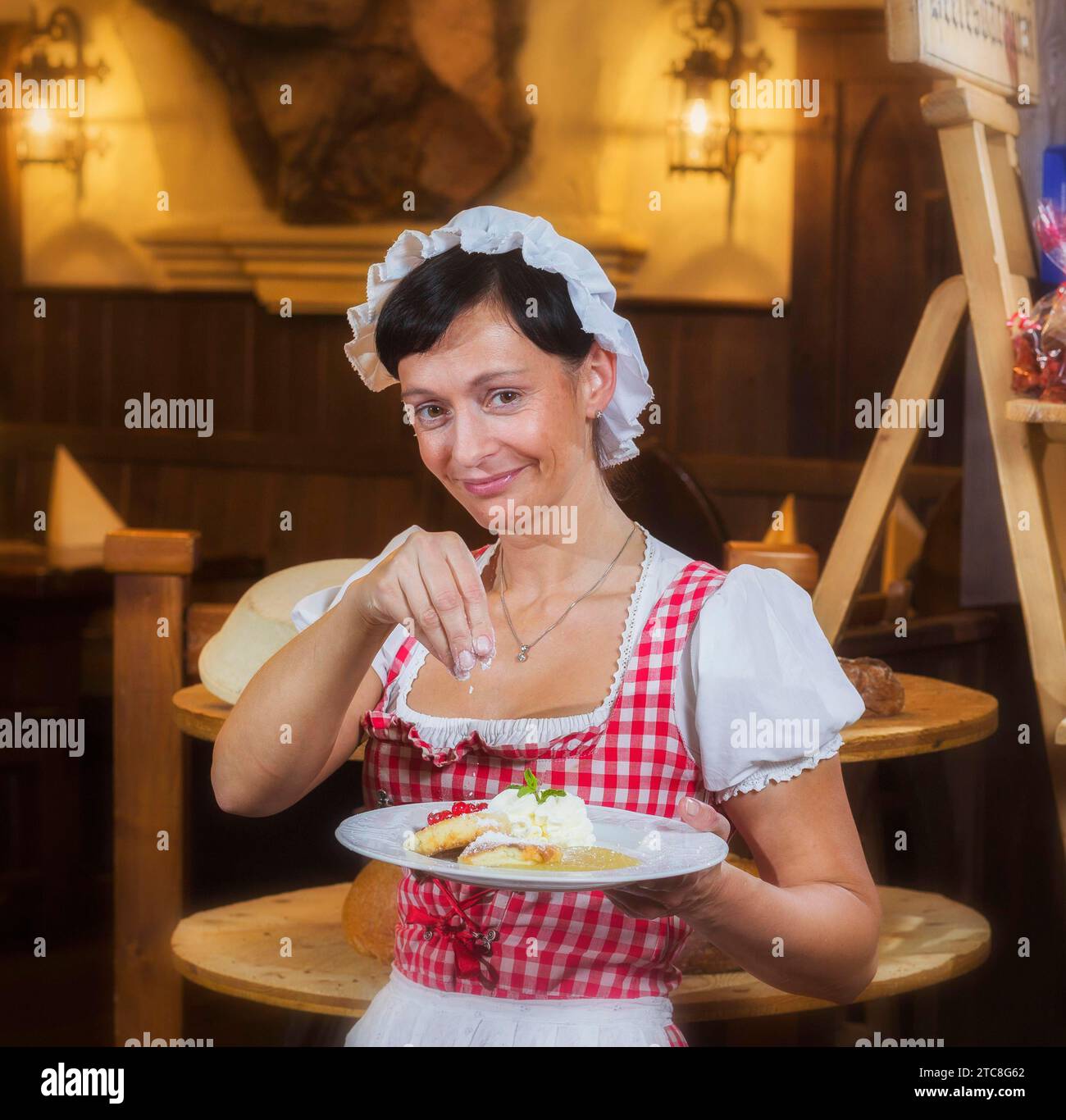Saxon curd cheese dumplings Stock Photo - Alamy