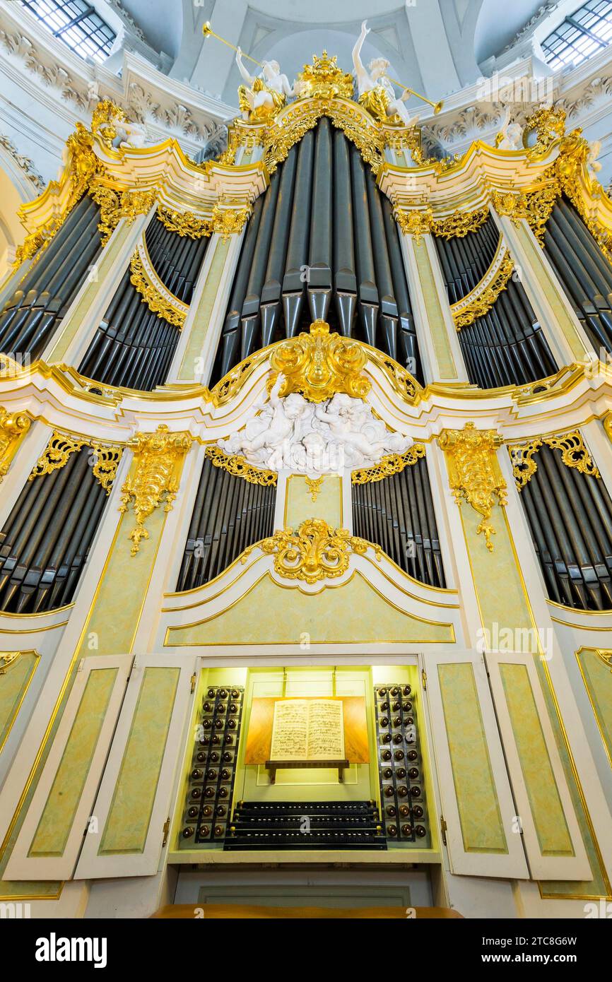 Catholic Court Church in Dresden Stock Photo - Alamy
