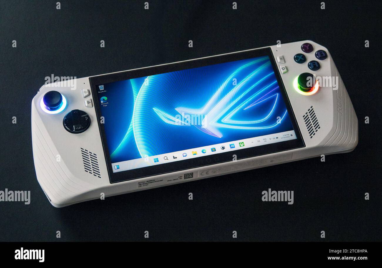 The ROG Ally from Asus is a dual-stick handheld Windows-based PC gaming ...