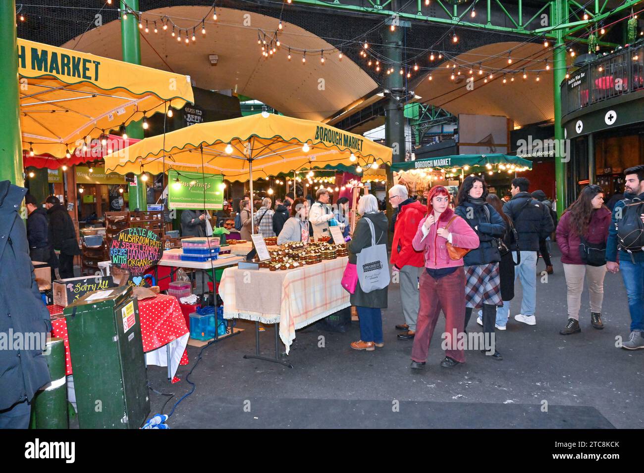Borough market christmas hi-res stock photography and images - Alamy