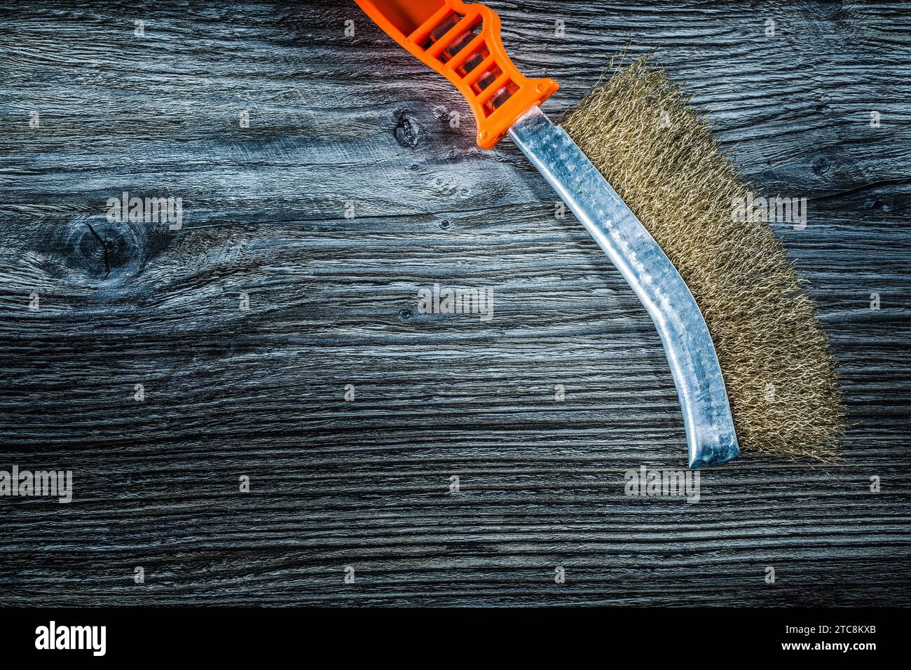 Wire brush hi-res stock photography and images - Alamy