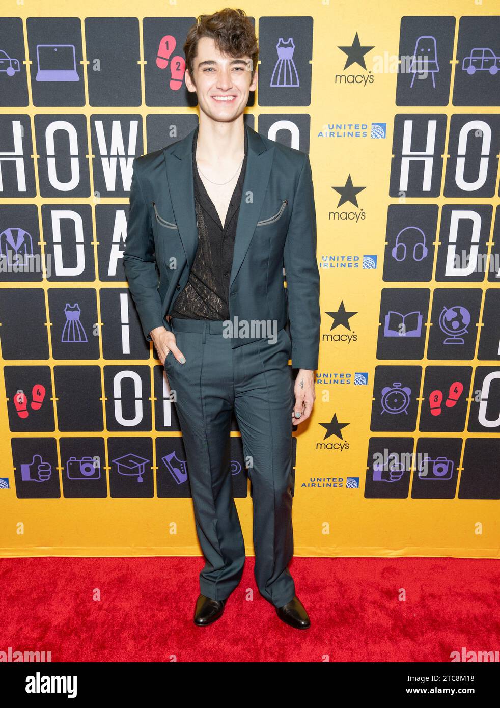 Liam Pearce attends the "How to Dance in Ohio" Broadway Opening Night at the Belasco Theatre in ...