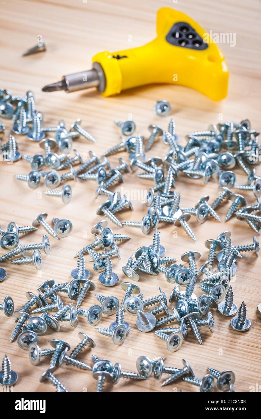 Spiral screwdriver hi-res stock photography and images - Alamy