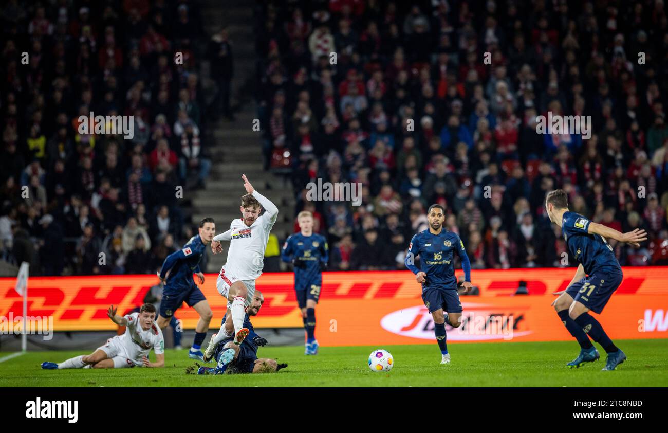 Cologne, Germany. 10th Dec 2023. Jan Thielmann (Köln), Ludovic Ajorque ...