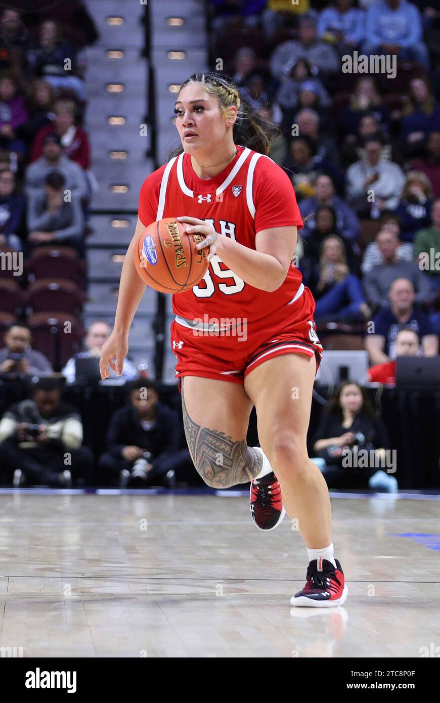 UNCASVILLE, CT - DECEMBER 10: Utah Utes forward Alissa Pili (35) in ...