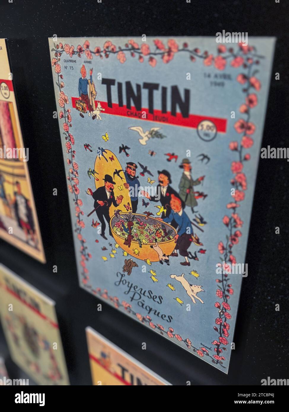 Tintin cover hi-res stock photography and images - Alamy