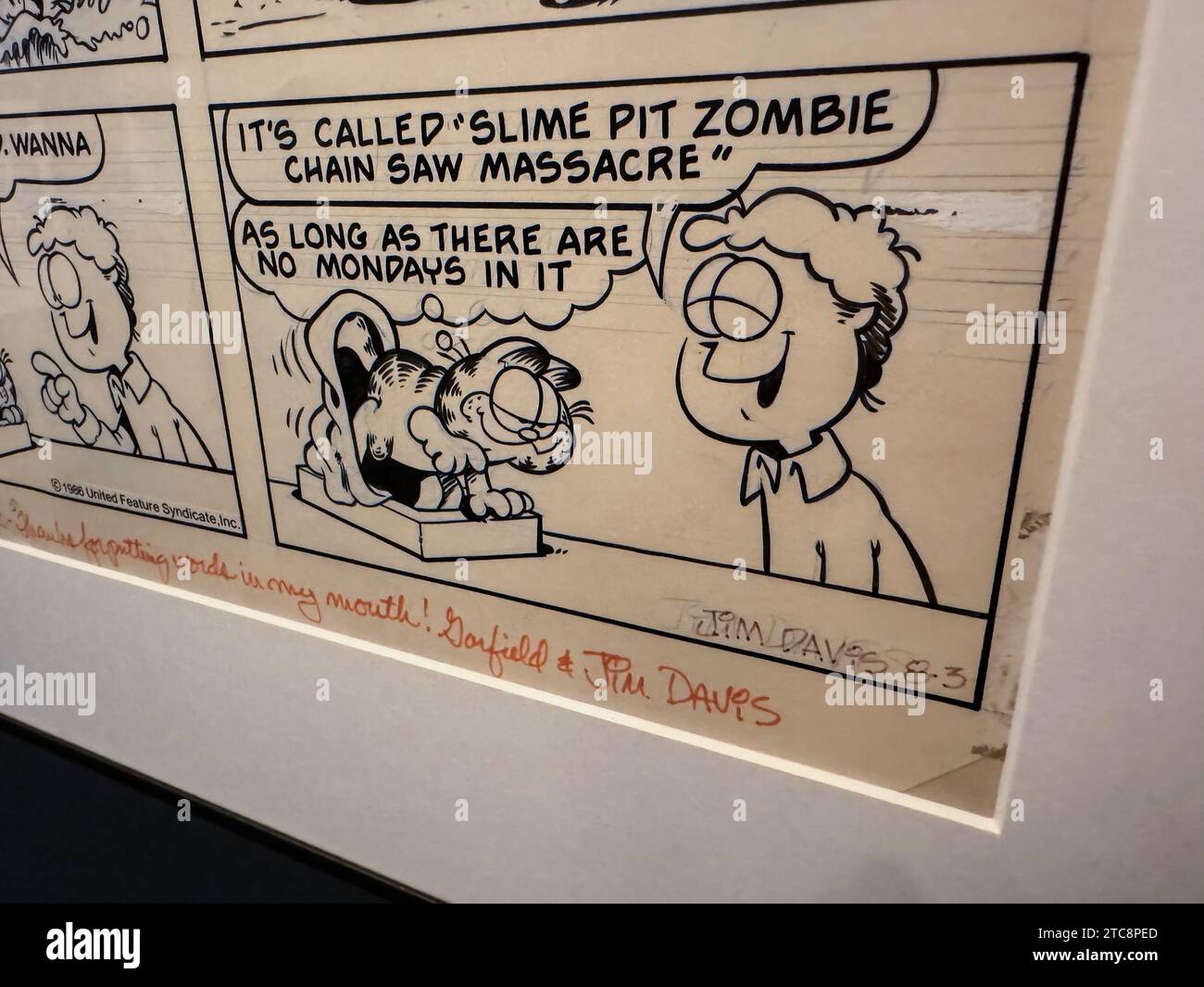 Jim Davis Cartoonist Garfield