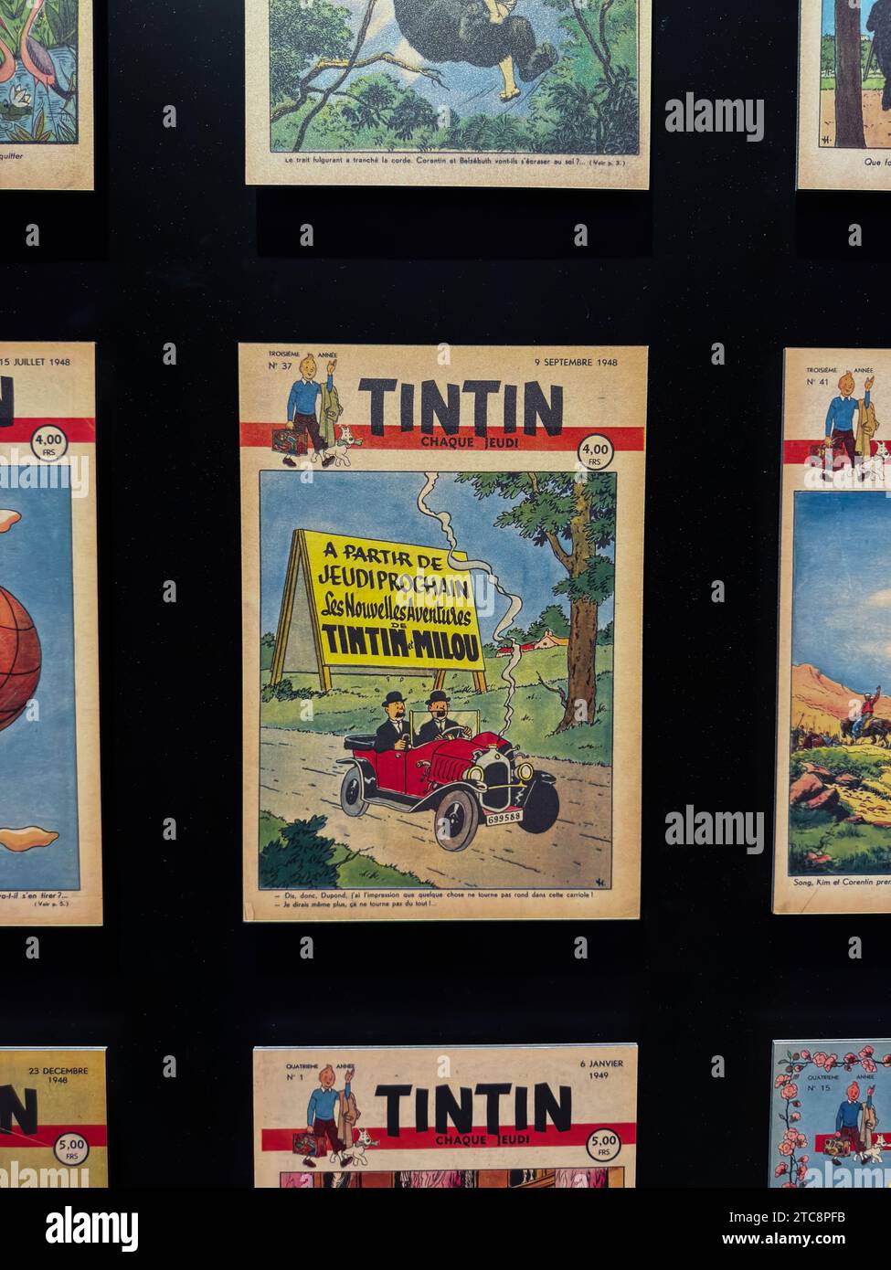 Cartoon herges tintin hi-res stock photography and images - Alamy