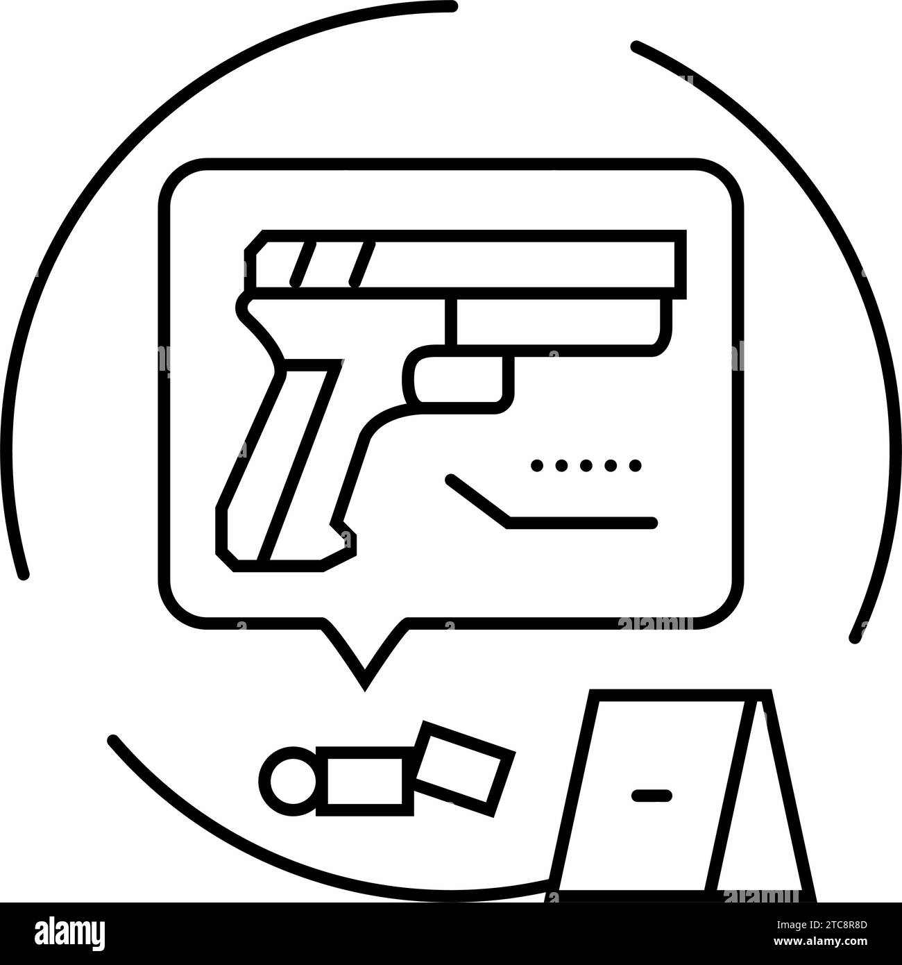 Crime scene trace Cut Out Stock Images & Pictures - Alamy