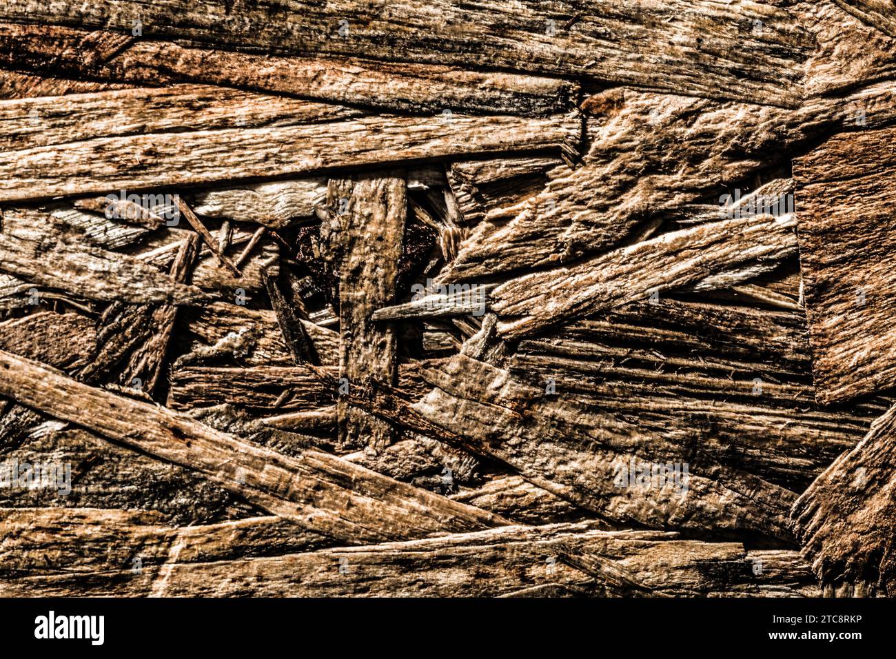 Compressed OSB material Horizontal view Stock Photo - Alamy