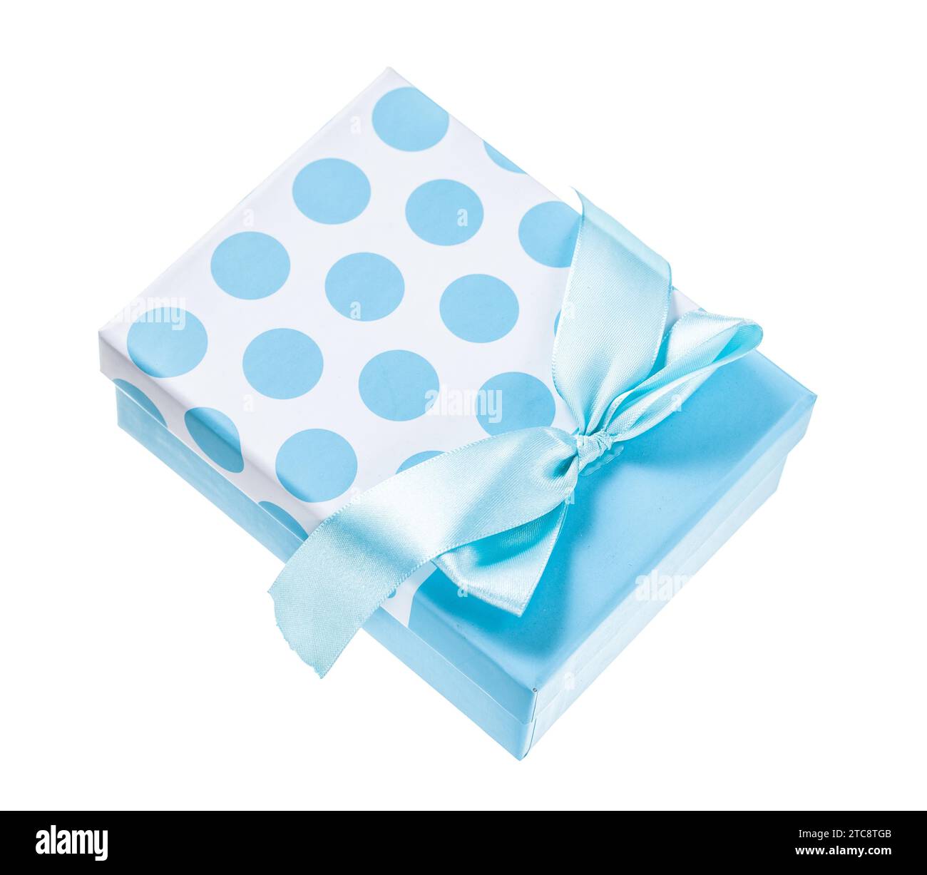 Blue background to the package Cut Out Stock Images & Pictures - Alamy