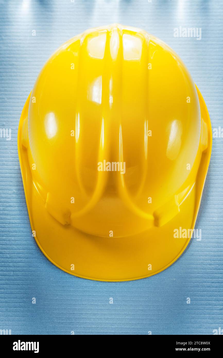 Construction helmet top view Stock Photo - Alamy