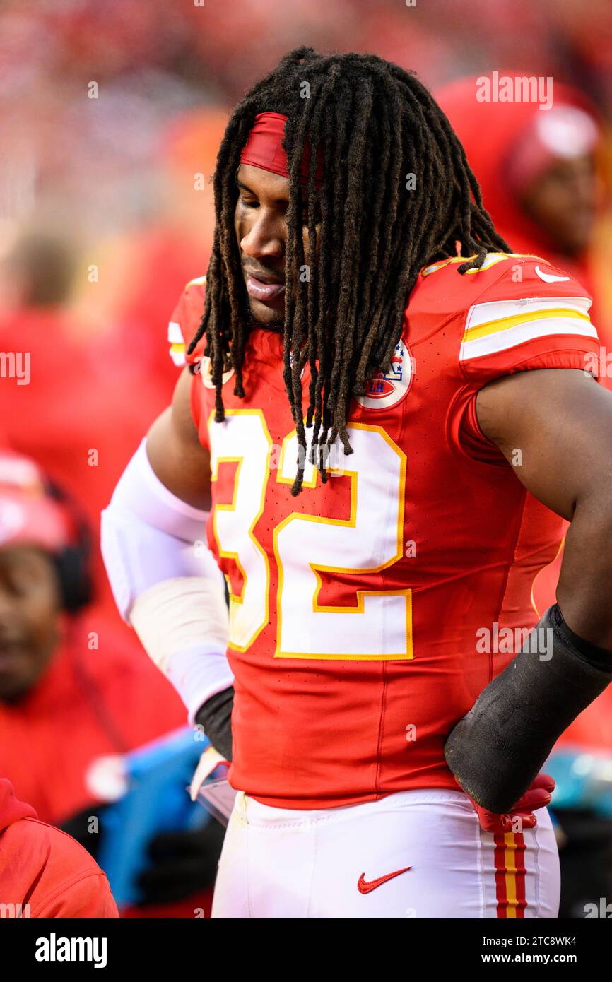 Kansas City Chiefs linebacker Nick Bolton on the sidelines during the ...
