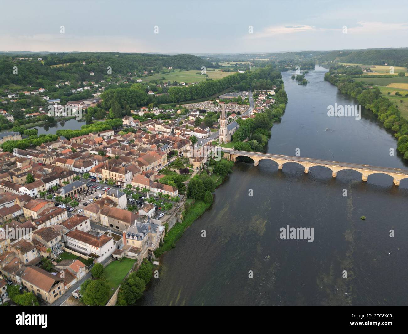Aerial drone riverside ruins hi-res stock photography and images - Alamy