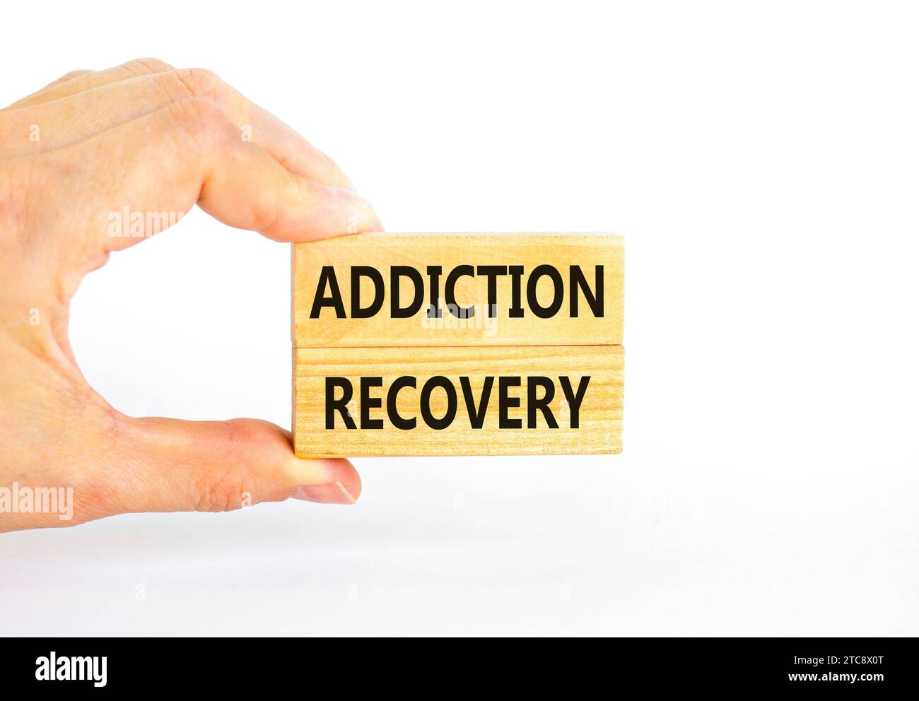 Addiction recovery symbol. Concept words Addiction recovery on ...